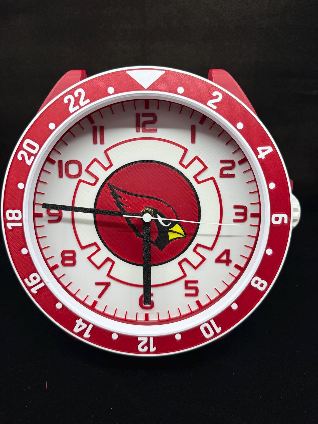 Cardinals NFL Desk Clock – Football Wall Clock – Arizona Cardinals Gift ...