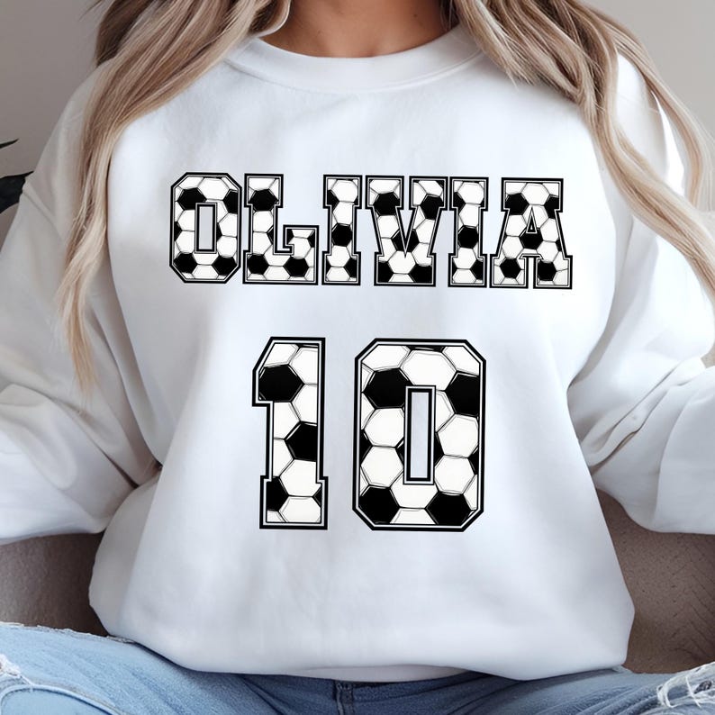 Soccer Font PNG Bundle, Varsity Letters Design, Soccer Team Alphabet ...