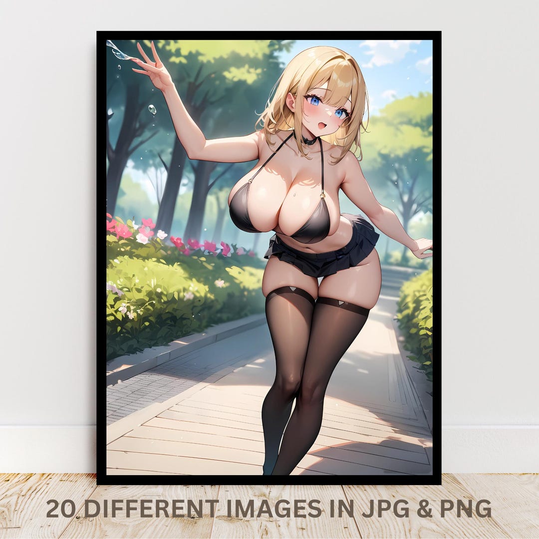 Uncensored Anime Girls Digital Art Bundle 20 High Resolution In