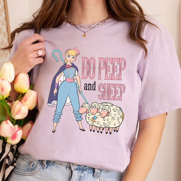 Toy Story Bo Peep and Sheep Svg - Etsy