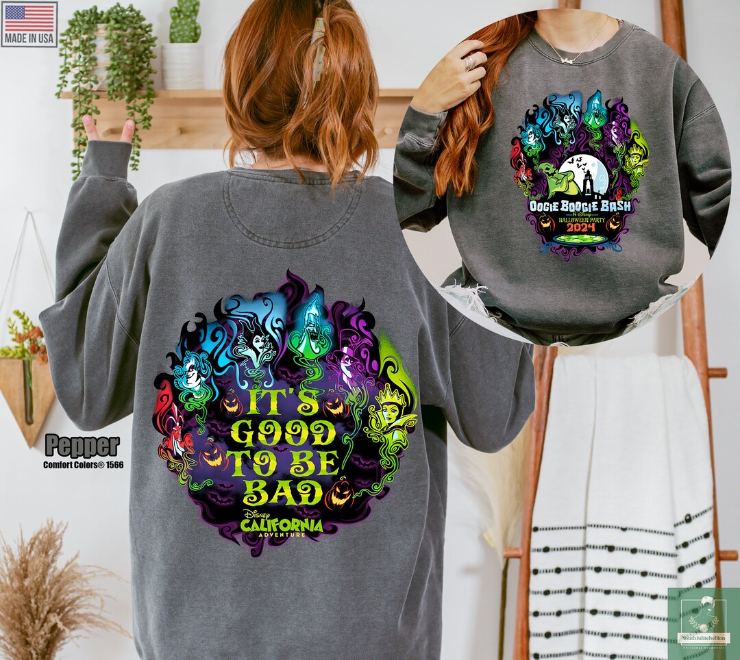 Halloween Villains Oogie Boogie Bash Comfort Colors Sweatshirt ...