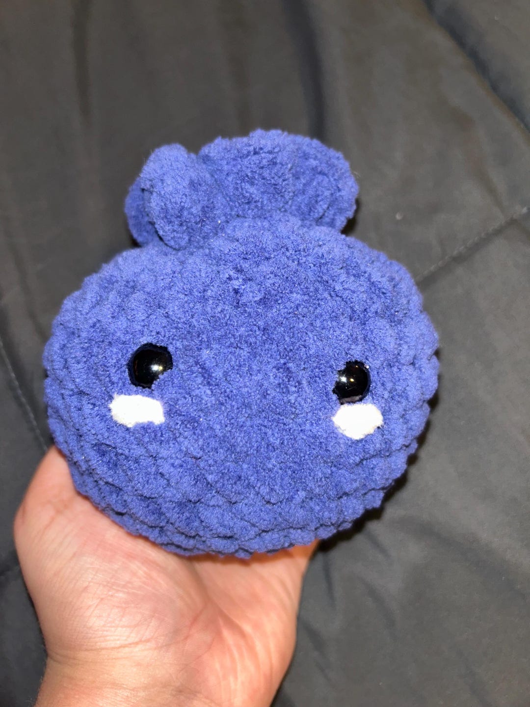 Crochet Blueberry Plush | Crochet Fruit | Crocheted Plush | Crocheted ...