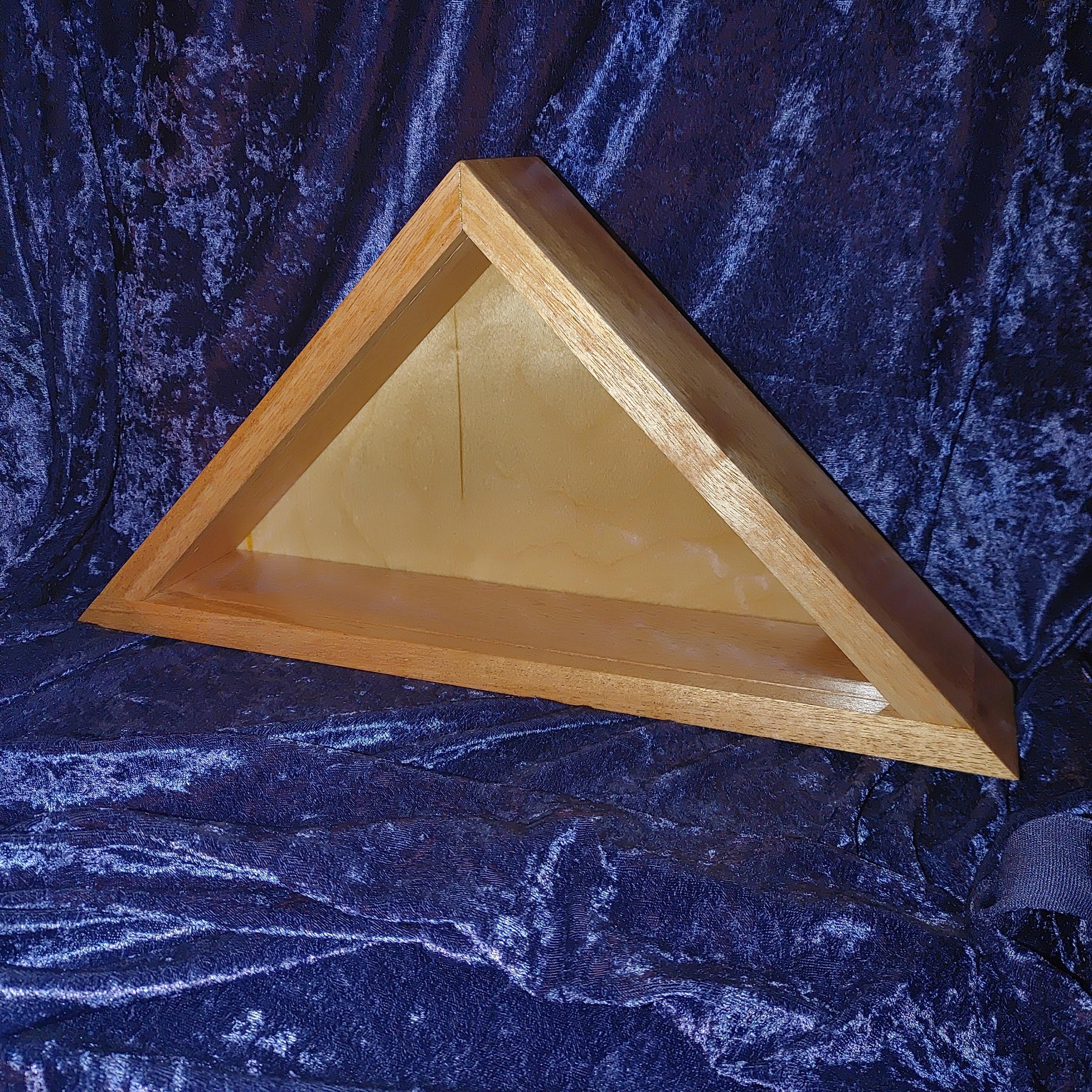 Military Flag Display Case - Veteran Flag Shadow Box for 3x5', 4x6, or ...