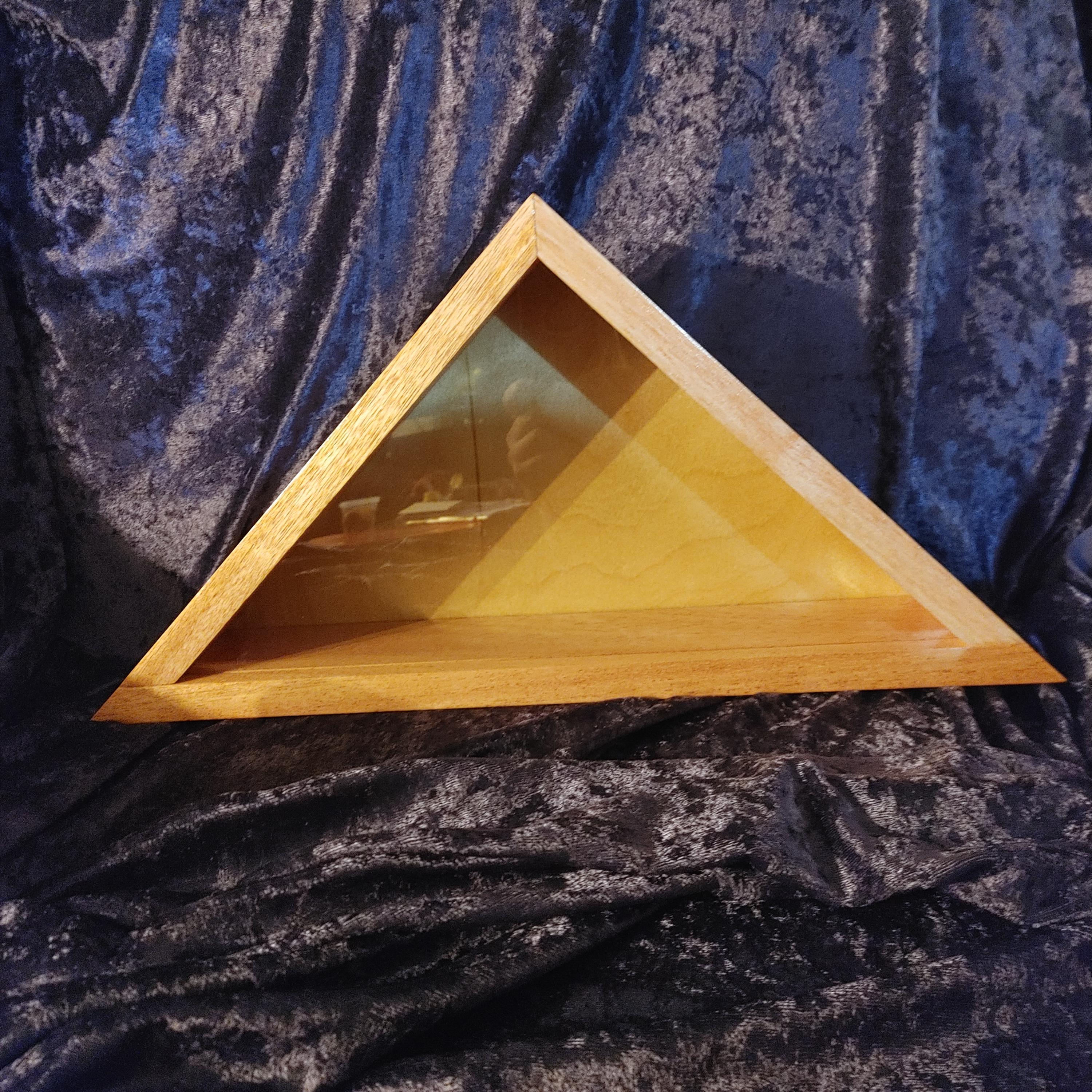 Military Flag Display Case - Veteran Flag Shadow Box for 3x5', 4x6, or ...