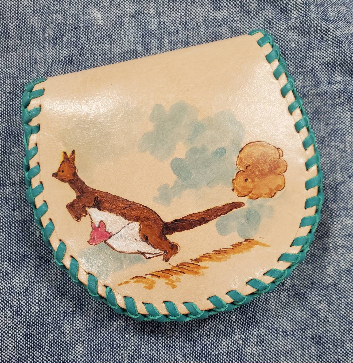 Winnie the Pooh, Kanga, Rabbit and Piglet Leather Coinpurse - Etsy