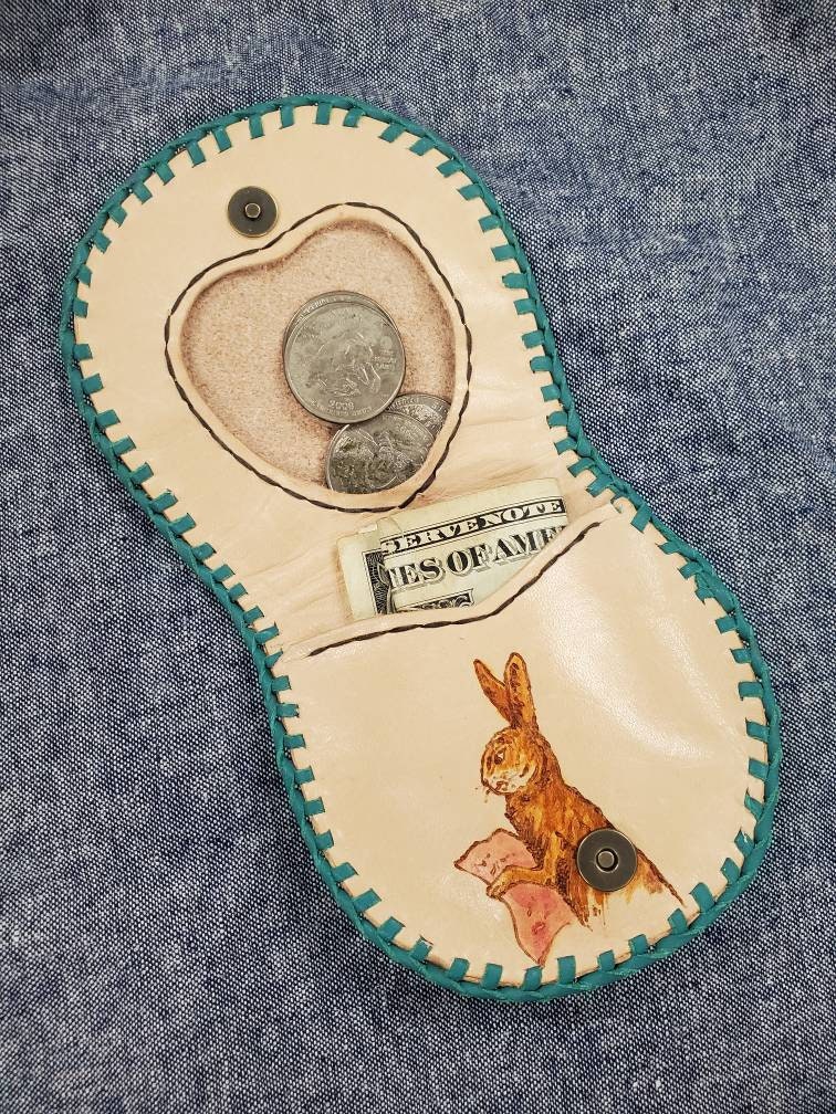 Winnie the Pooh, Kanga, Rabbit and Piglet Leather Coinpurse - Etsy