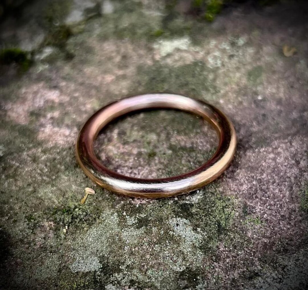 3mm Solid Bronze Ring - Etsy