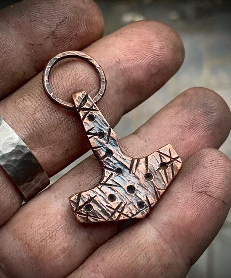 Orme Made Scar Veteran Mjolnir, Cross Pein Texture Thors Hammer ...