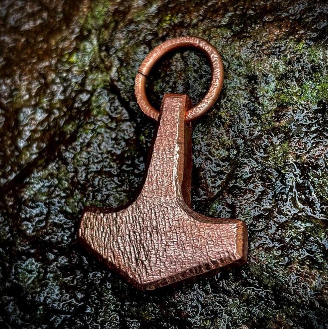 Orme Made Textured Mjolnir, Thors Hammer- Options of Copper, Bronze ...