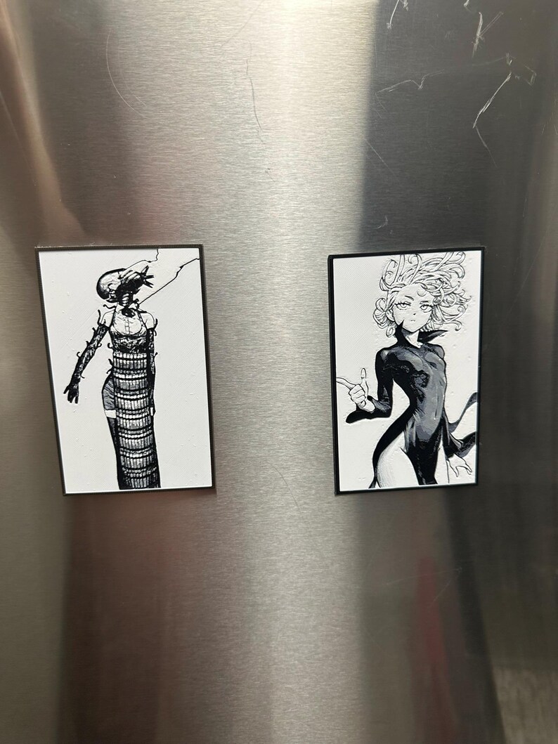 Tatsumaki Tornado of Terror 3D Printed Manga Panel - One Punch Man Desk ...