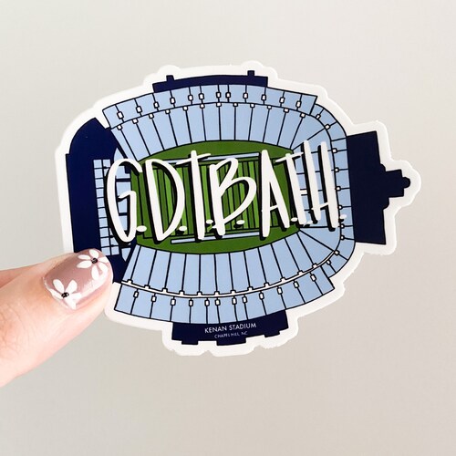 Carolina Tarheels Sticker UNC Sticker Chapel Hill College | Etsy