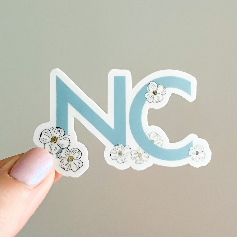 North Carolina Sticker - Etsy