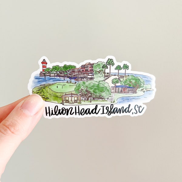 Hilton Head Island Stickers - Etsy