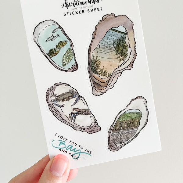 Oyster Calligraphy - Etsy