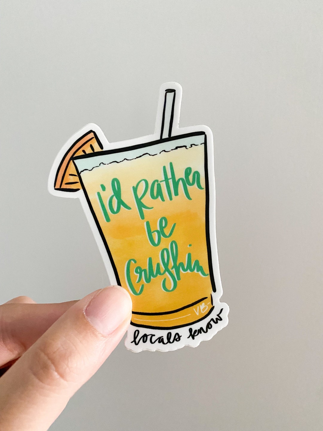 Orange Crush Sticker - Etsy