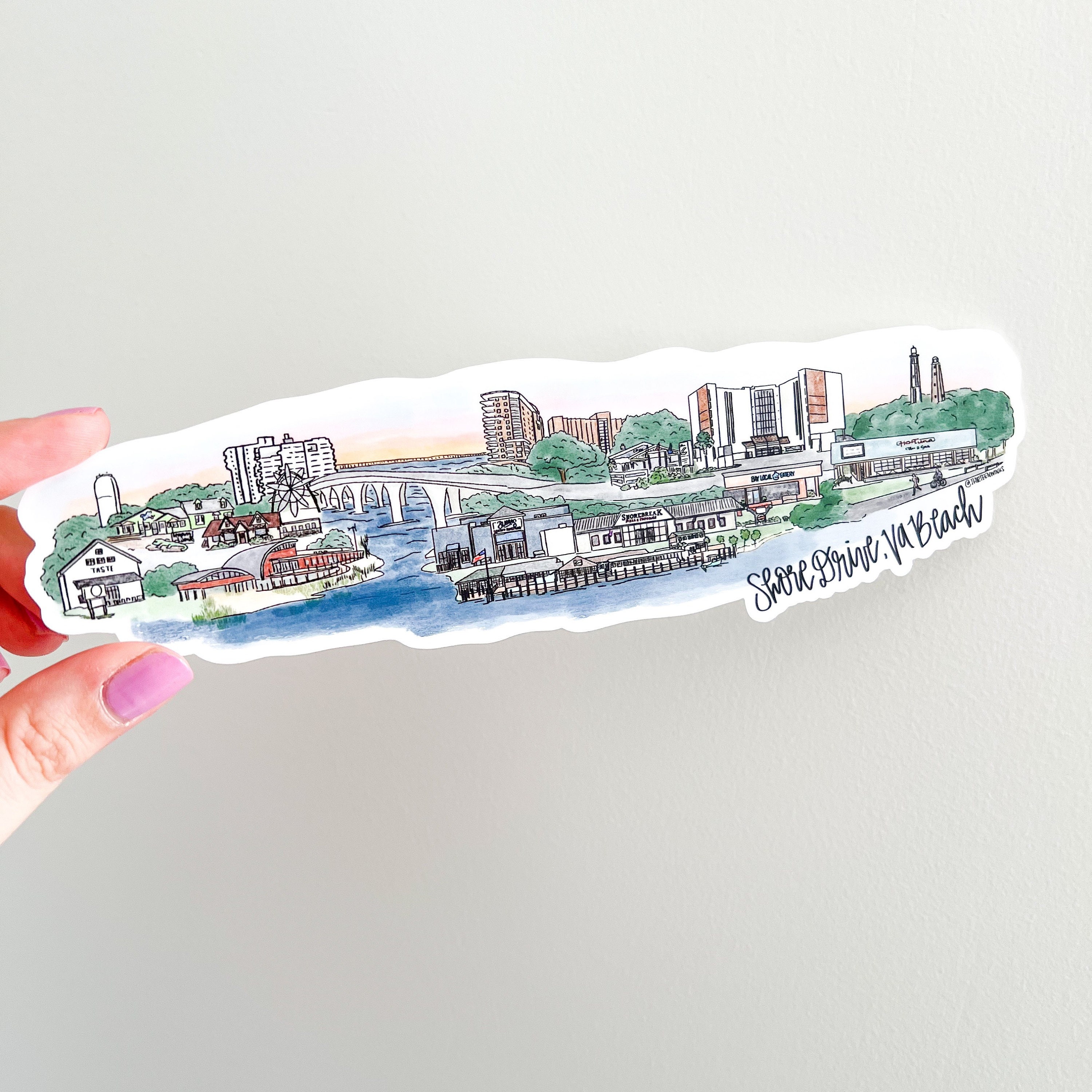 Stickers, Labels & Tags water bottle Shore drive Virginia Beach Laptop ...