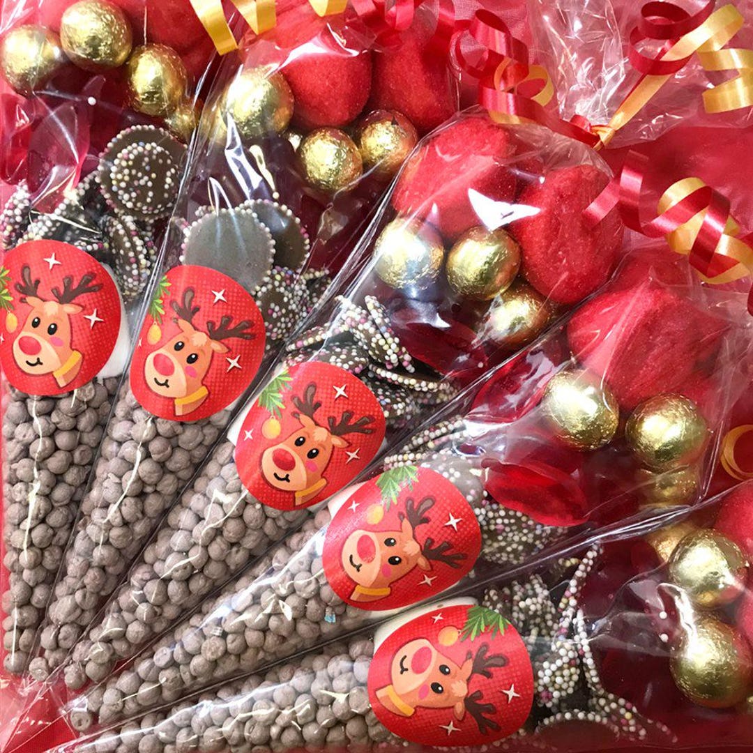 Rudolph the Red Nose Reindeer Sweet Cone | Stocking Fillers | Christmas ...