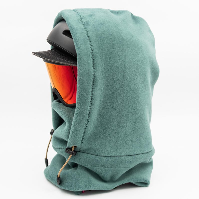 Emerald - Winter Balaclava - Over Helmet Ski / Snowboard Hood - Etsy
