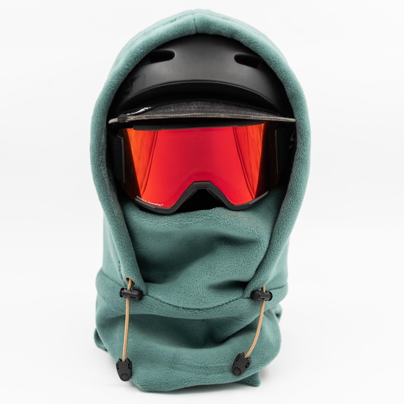 Emerald - Winter Balaclava - Over Helmet Ski / Snowboard Hood - Etsy