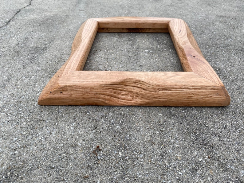 Live Edge 8x10 Red Oak Frame - Etsy