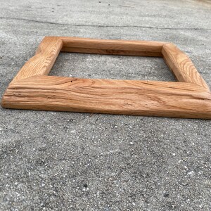 Live Edge 8x10 Red Oak Frame - Etsy