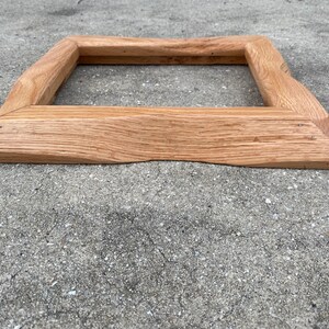Live Edge 8x10 Red Oak Frame - Etsy