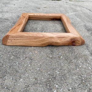 Live Edge 8x10 Red Oak Frame - Etsy
