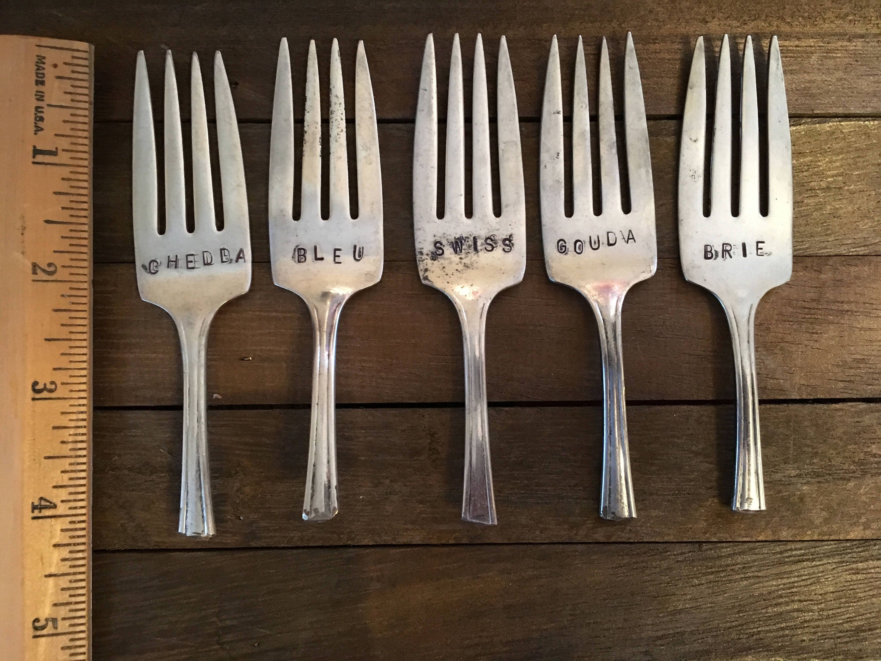 Fork Cheese Markers - Etsy