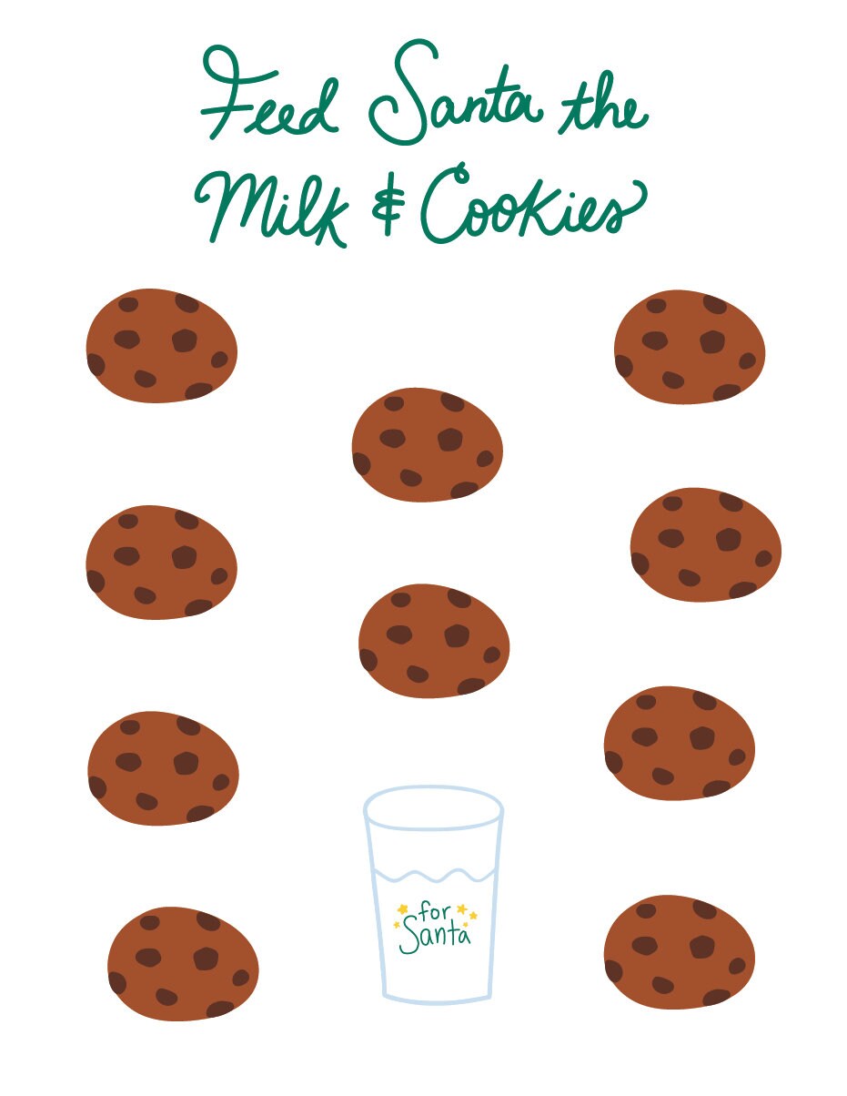 Feed Santa Printable Game - Etsy