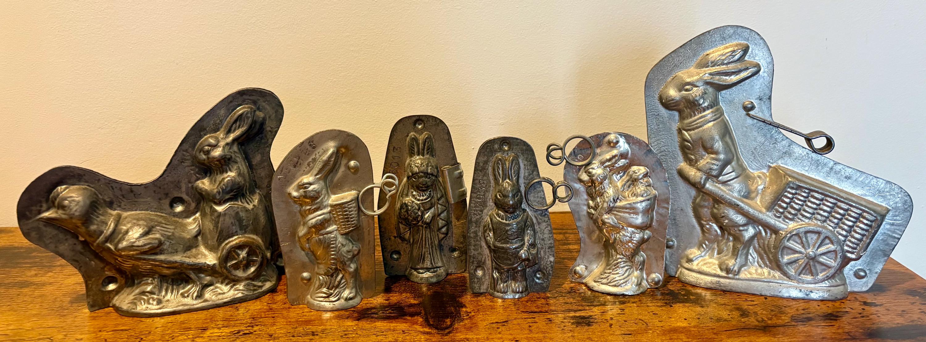 Antique Chocolate Mold Collection! Private Collection 32 Gorgeous ...