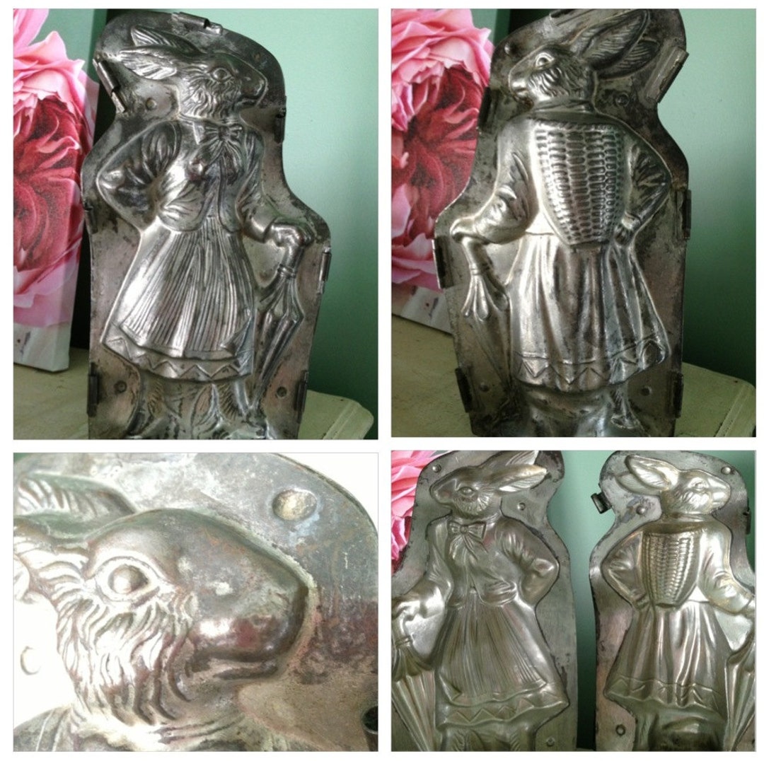 EXTREMELY RARE HUGE Bavarian Dressed German Female Antique Chocolate ...