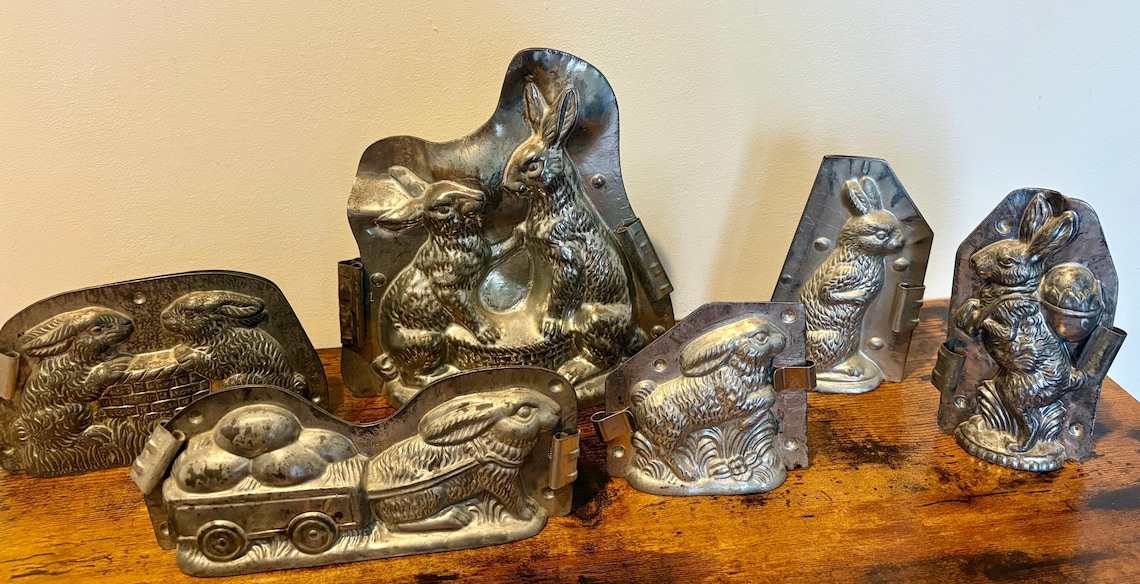 Antique Chocolate Mold Collection! Private Collection 32 Gorgeous ...