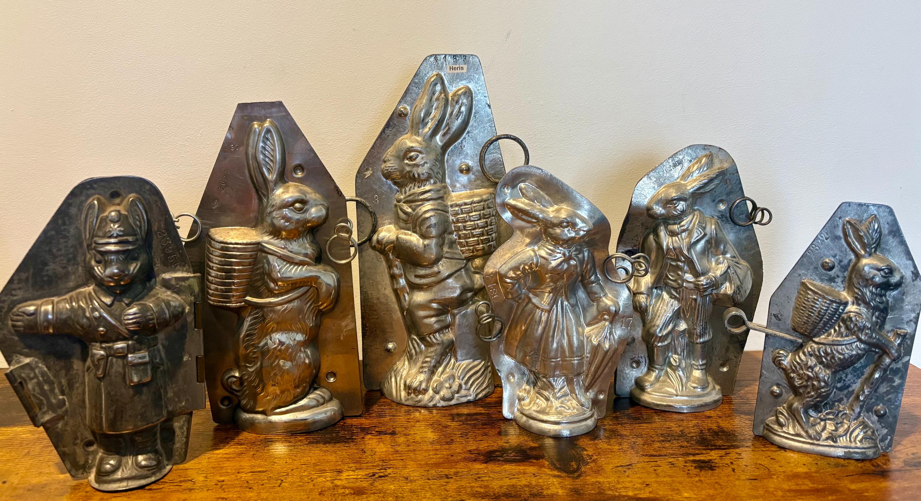 Antique Chocolate Mold Collection! Private Collection 32 Gorgeous ...