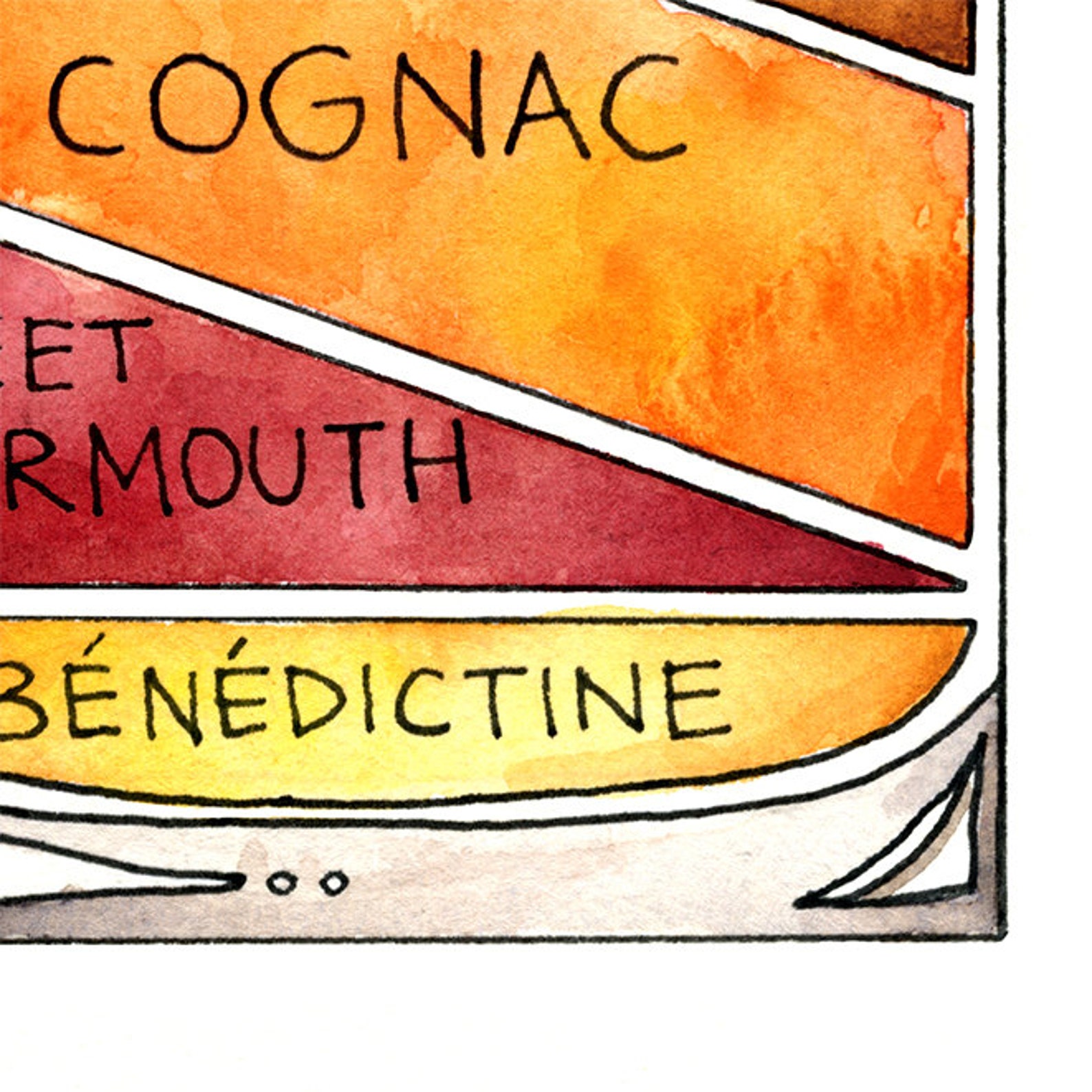 Vieux Carre Cocktail Art Print - Etsy