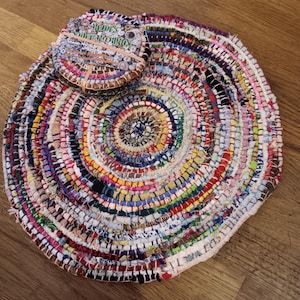 Coiled Rag Coasters and Placemats - Etsy