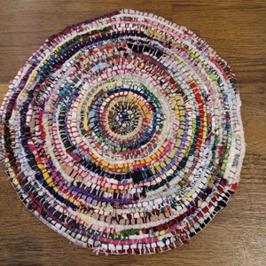 Coiled Rag Coasters and Placemats - Etsy
