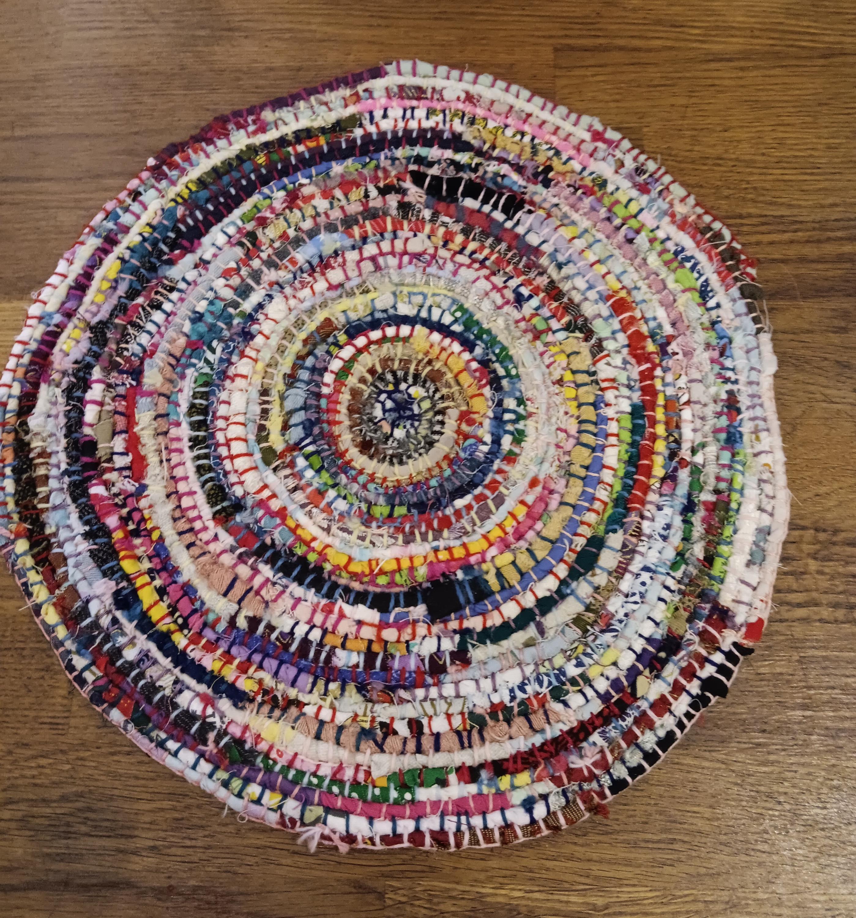 Coiled Rag Coasters and Placemats - Etsy