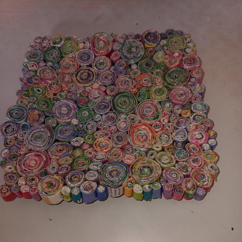 Varnished Paper Coil Bowls and Platters - Etsy