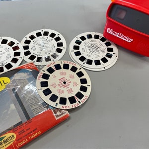 Vintage View-master and Reels Brazil, Cape Coral, Lion King - Etsy