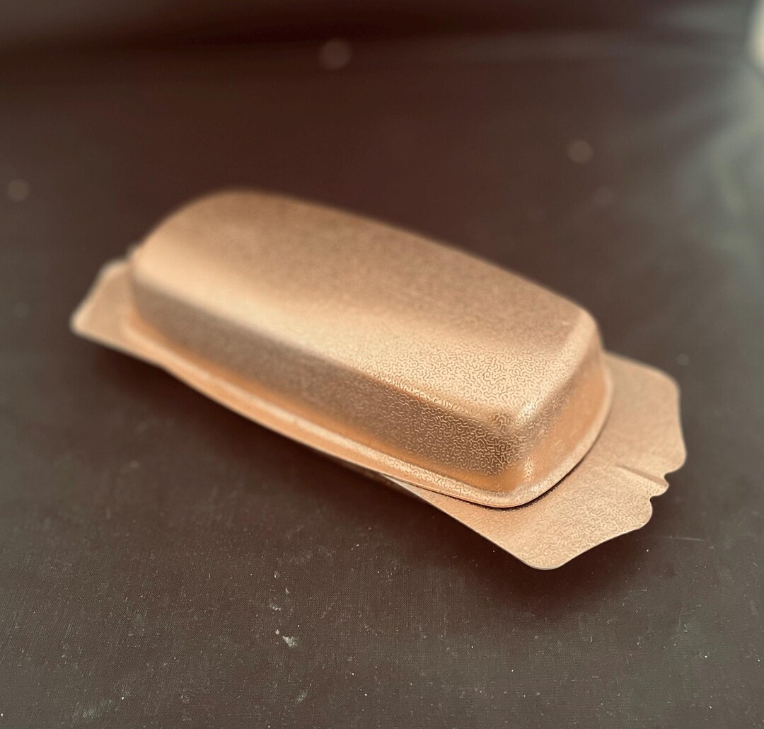 Anodized Aluminum Copper Butter Dish - Etsy