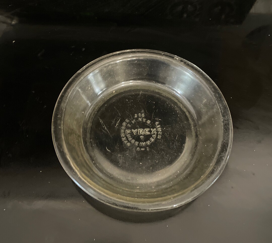 Clear Pyrex 6 Inch Tart/pie Plate - Etsy