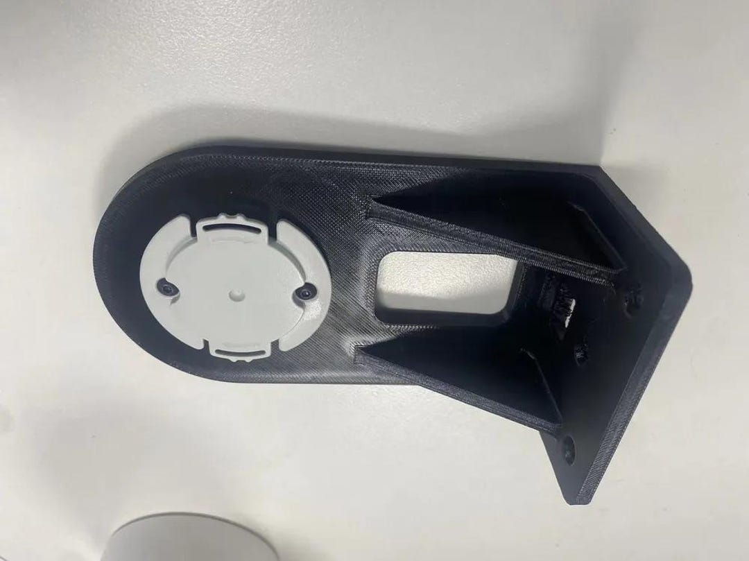 Wall-mounted Inverted Mount for Surveillance Cameras Sturdy 3D Printed ...