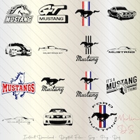 Mustang Svg Bundle, Mustang Car Logo Svg, Ford Mustang Svg, Mustang ...