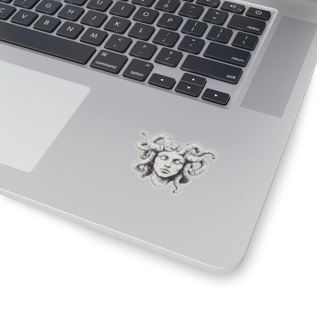 Medusa Kiss-cut Stickers - Unique Vinyl Decals for Laptops ...