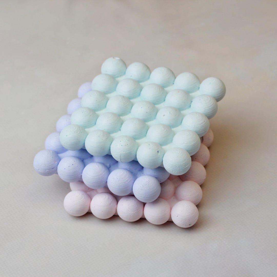 Pastel Bubble Coasters - Etsy