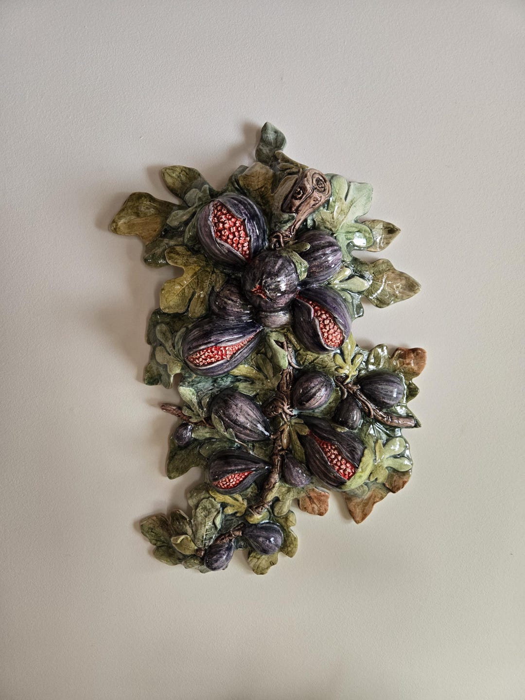 Figs – Italian Ceramic Handcrafted Wall Decor | Made in Italy ...