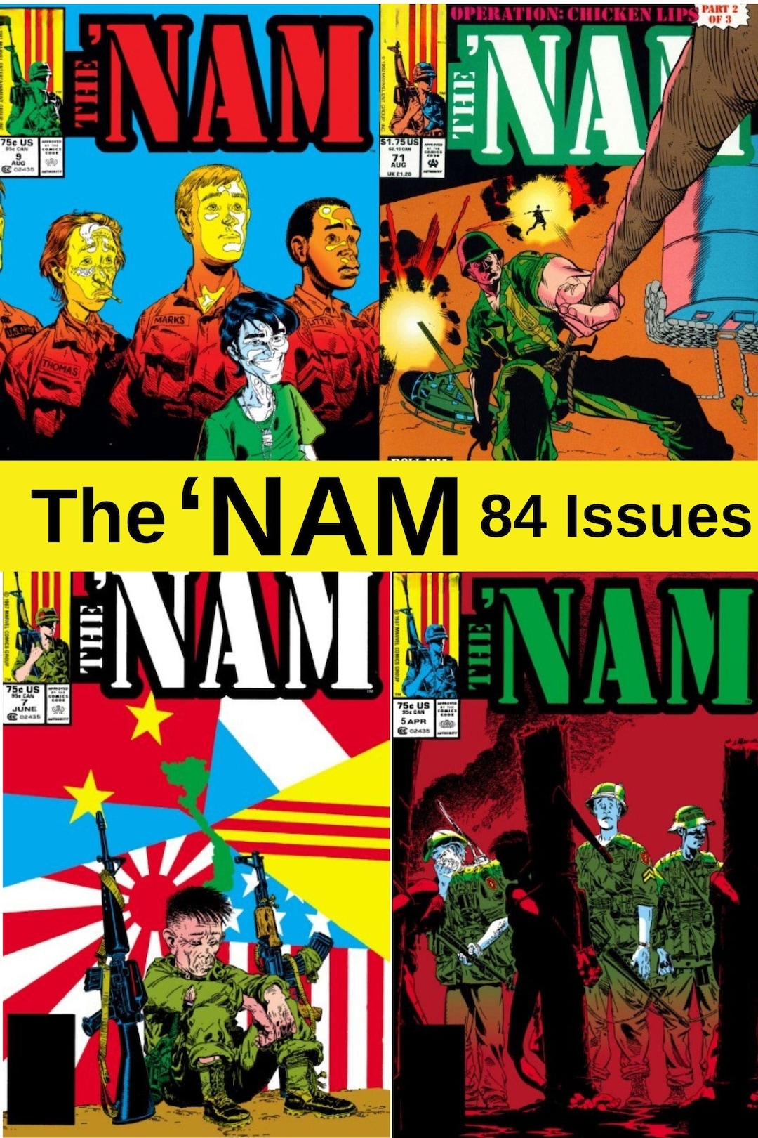 Complete the 'nam Digital Comic Collection - Issues #1-84 in CBR/CBZ ...
