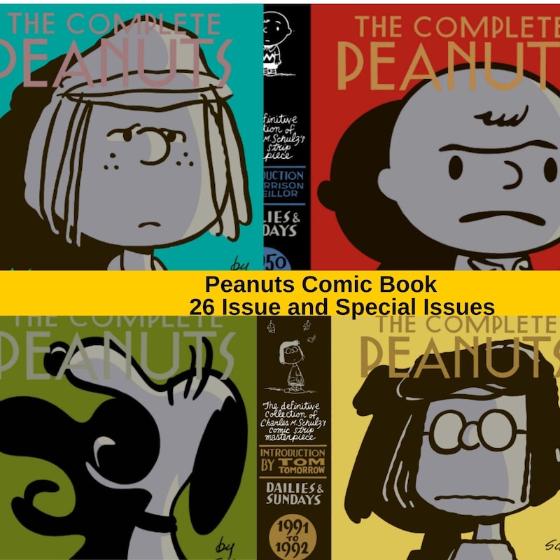 Peanuts Collection Books - Etsy