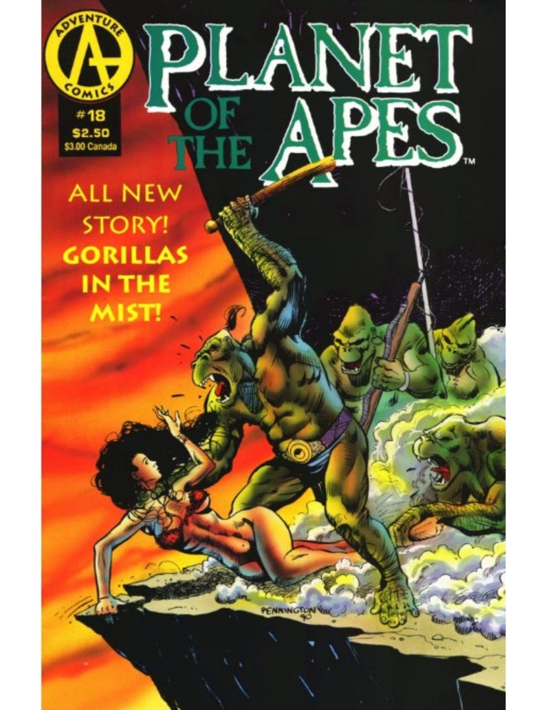 Planet of the Apes 295 Issue, Rare Comic Collection - Cbr/cbz Format - Etsy