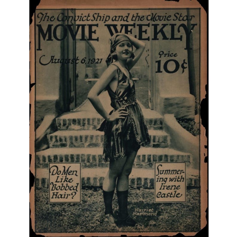 1920s Movie Weekly Magazine Collection, 11 Issues, Vintage Hollywood ...